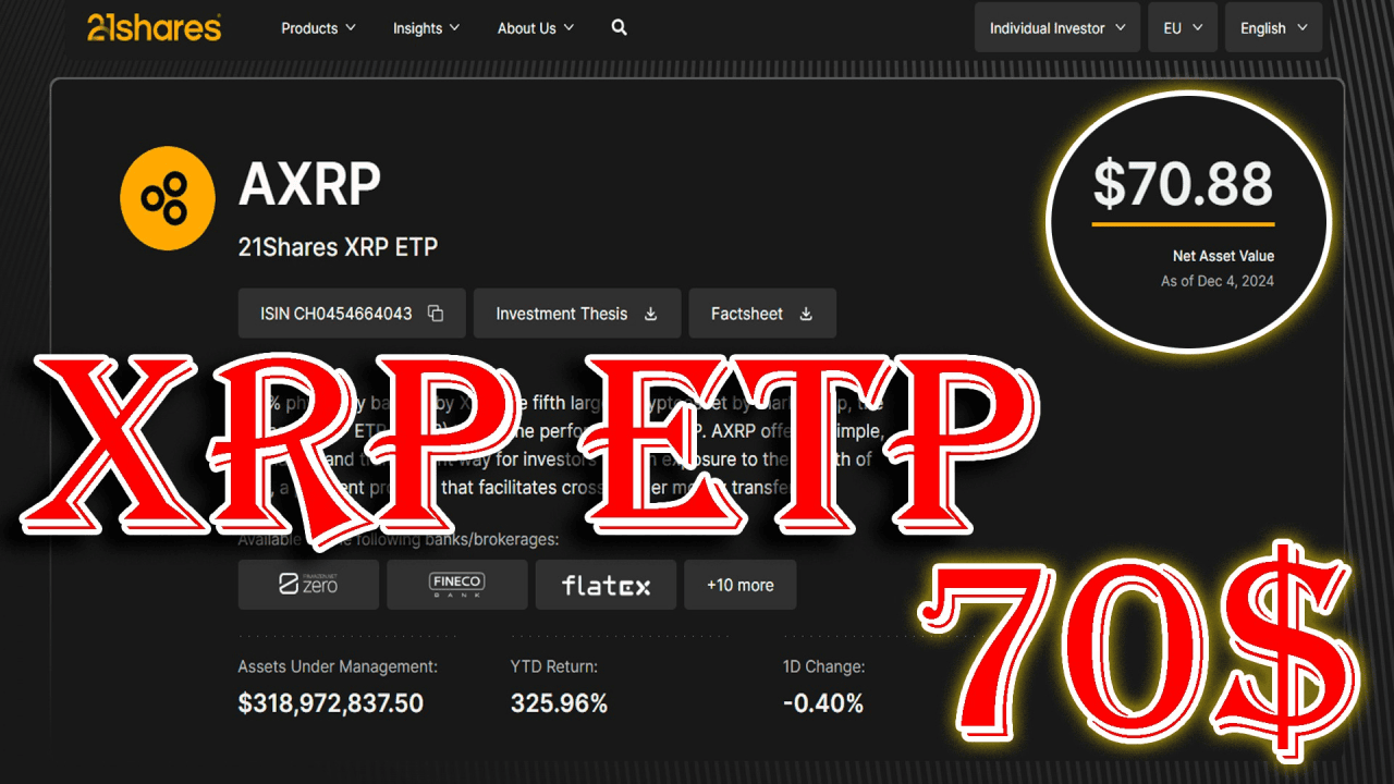 BTC BITCOIN ПРОБИЛ 100 000$! XRP ETP СТОИТ БОЛЬШЕ 70$! КАКОВА БУДЕТ ЦЕНА XRP В БЛИЖАЙШЕЕ ВРЕМЯ ...